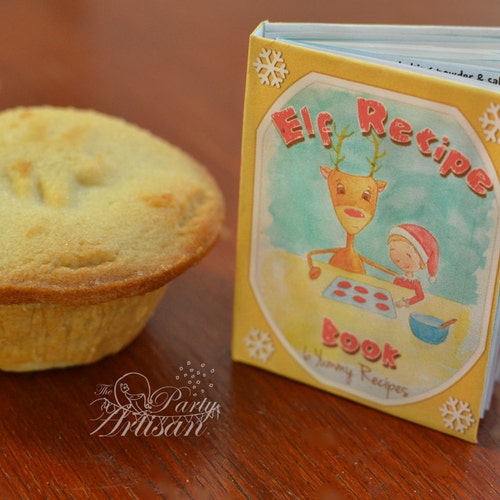 Elf Miniature Recipe Book - Etsy