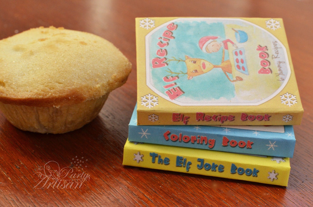 Elf Miniature Book Set - Etsy