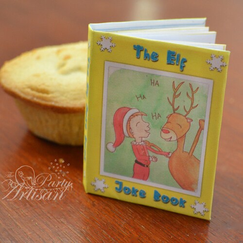 Mini Elf Joke Book - Etsy