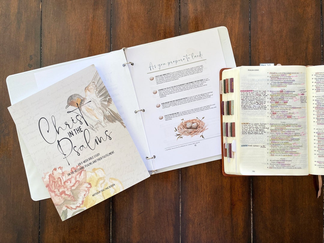 PRINTABLE Leader Guide for Christ in the Psalms Bible Study | Scripture ...