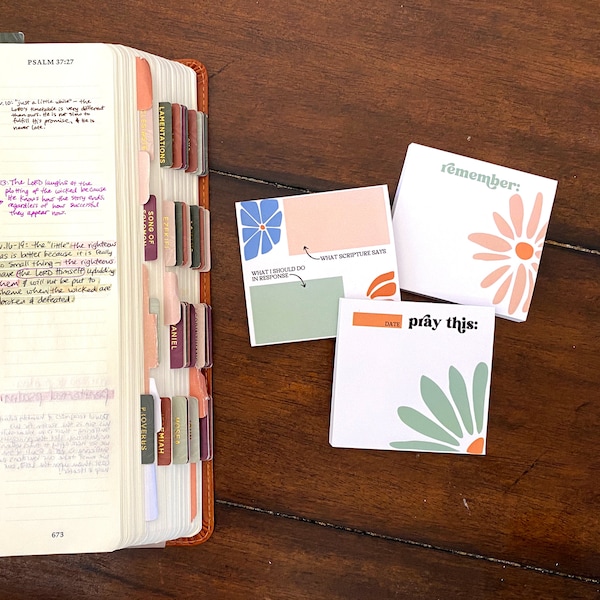 Bible Post It Note - Etsy