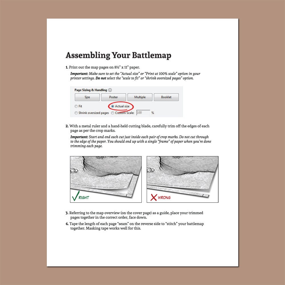 Desert Badlands Digital Download Printable Tabletop Gaming TTRPG Hex ...