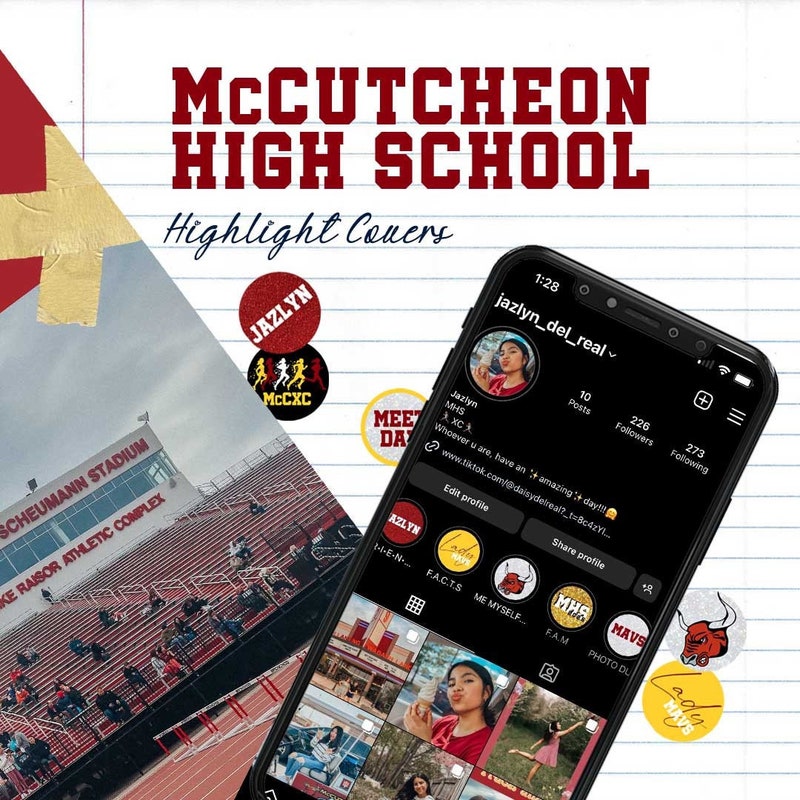 School Instagram Highlight Covers - Etsy