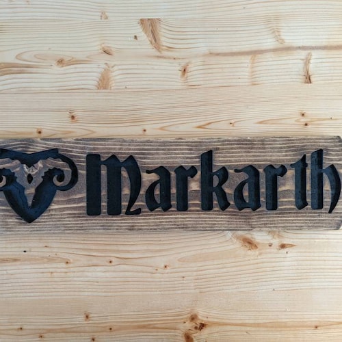 MARKARTH SKYRIM Original Fanart Gaming Fan Art Gamer Gift | Etsy