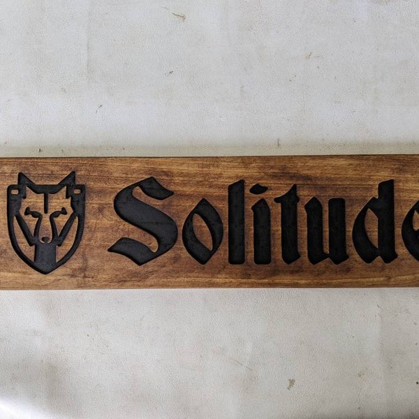 Solitude Sign - Etsy