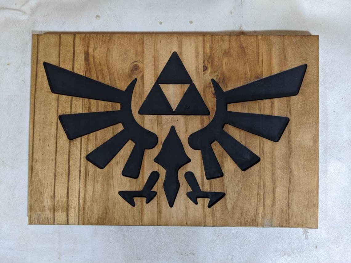 Hyrule Logo Legend of Zelda - Etsy