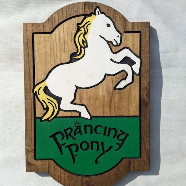 Prancing Pony Sign - Etsy