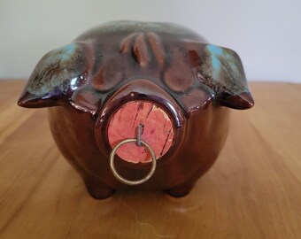 Hull Corky Piggy Bank - Etsy