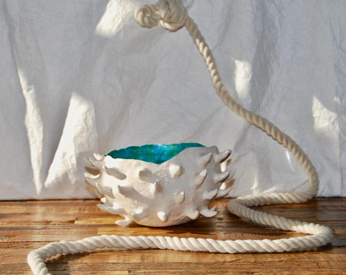 Vintage Oval Brass Double Shell Handle Pot - Etsy