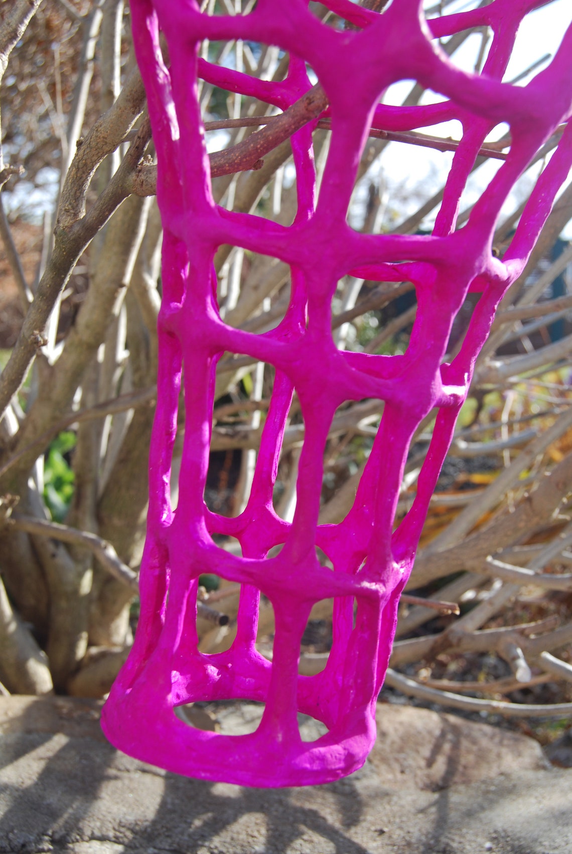 Wire Clay Vessel Clay Sculptural Vase Contemporary Decor - Etsy