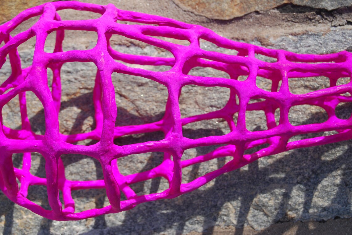 Wire Clay Vessel Clay Sculptural Vase Contemporary Decor - Etsy