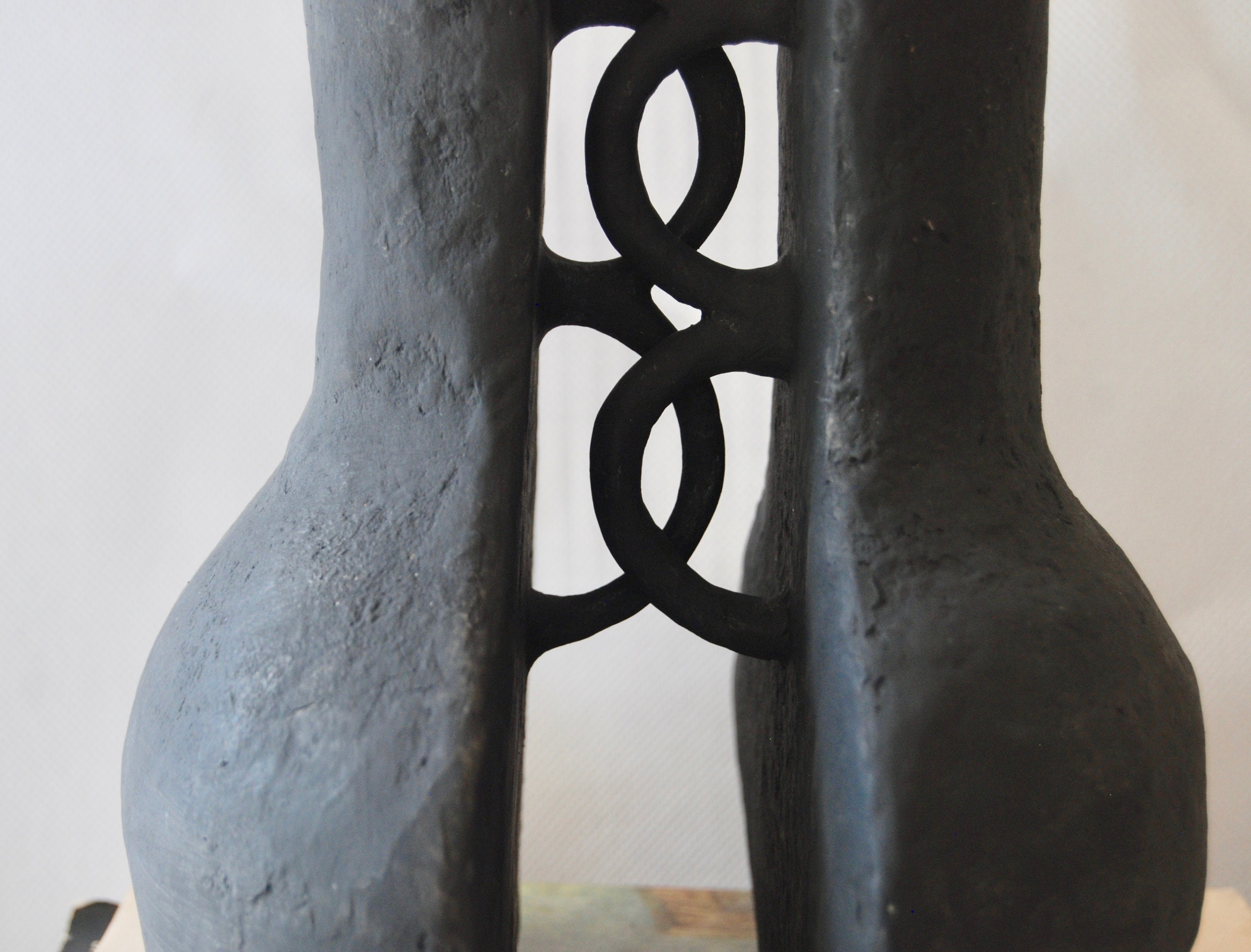 Paper Clay Vase Fragment Vase Sculptural Vessel - Etsy