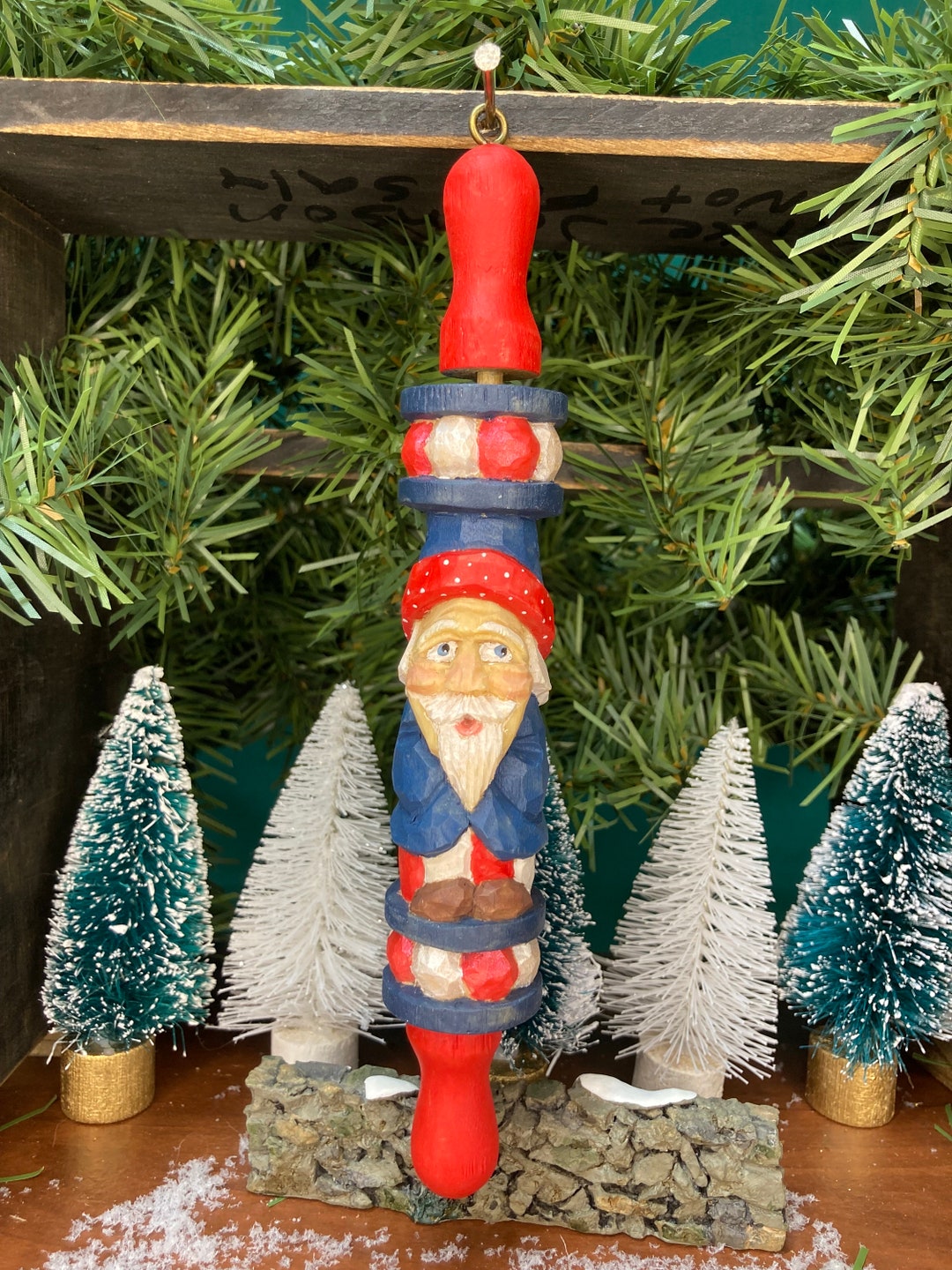 Full Body of Uncle Sam Hand Carved Into A Craft Rolling Pin - Etsy