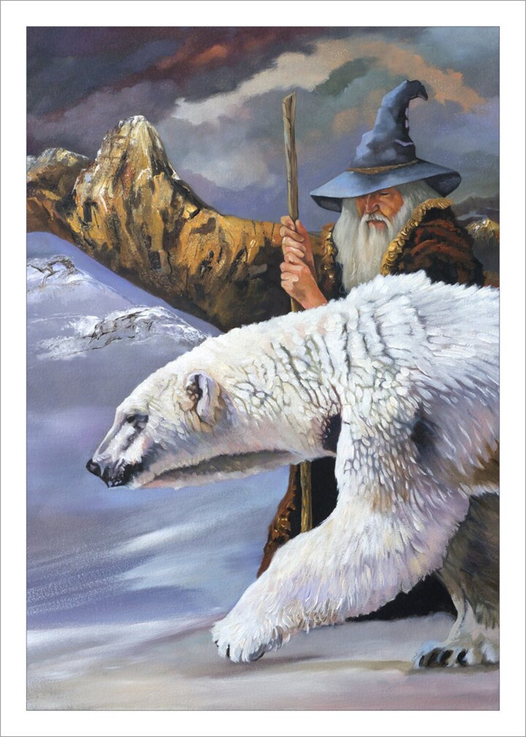 The Quest - 5" X 7" Fantasy Art Note Card Set - (4) Cards Included - Etsy