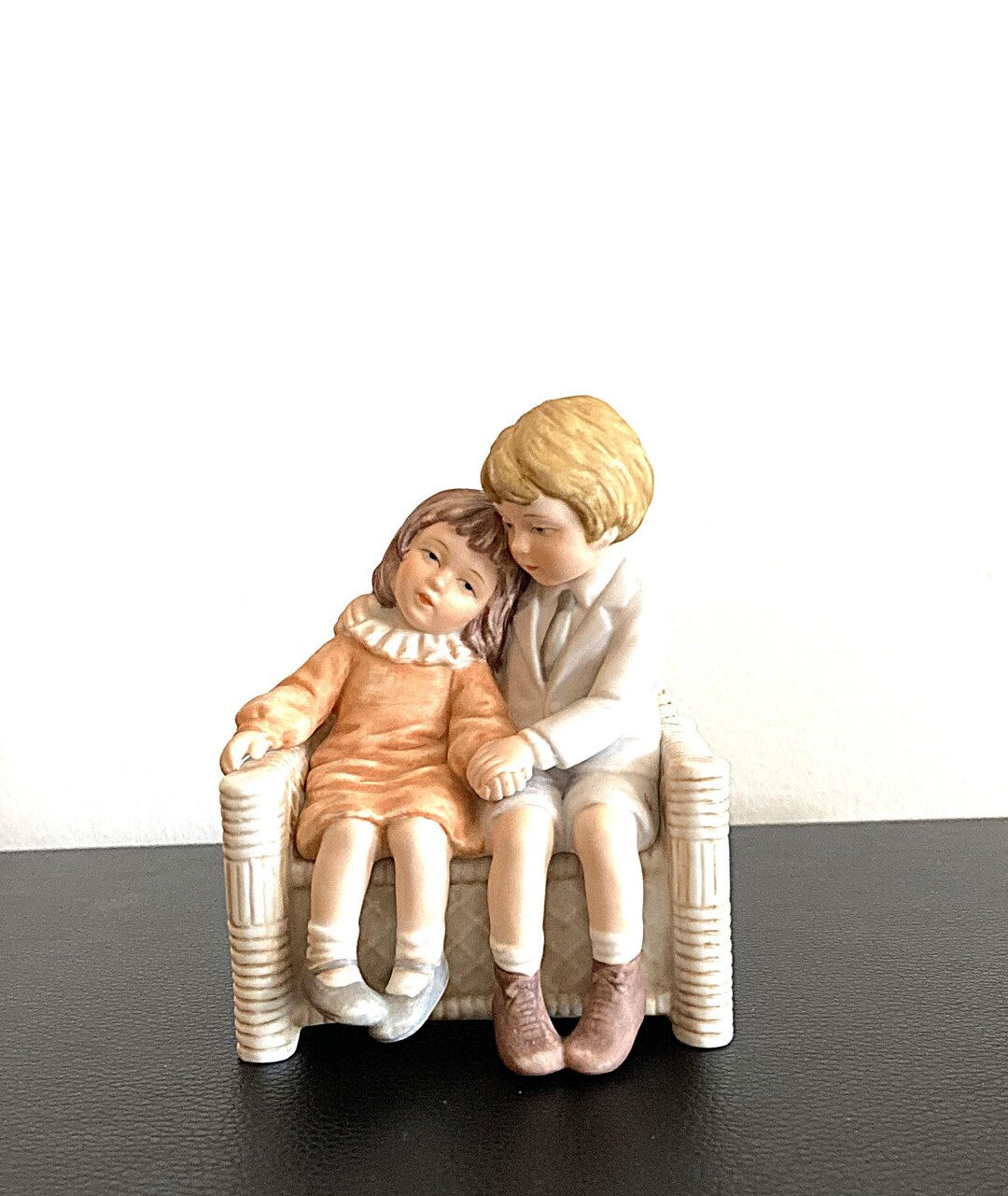Brother and Sister Figurine, Treasured Memories 1981 Brother and Sister ...