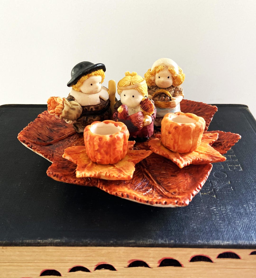 Miniature Tea Set, Pilgrim Tea Set, Thanksgiving Tea Set, Count Our ...