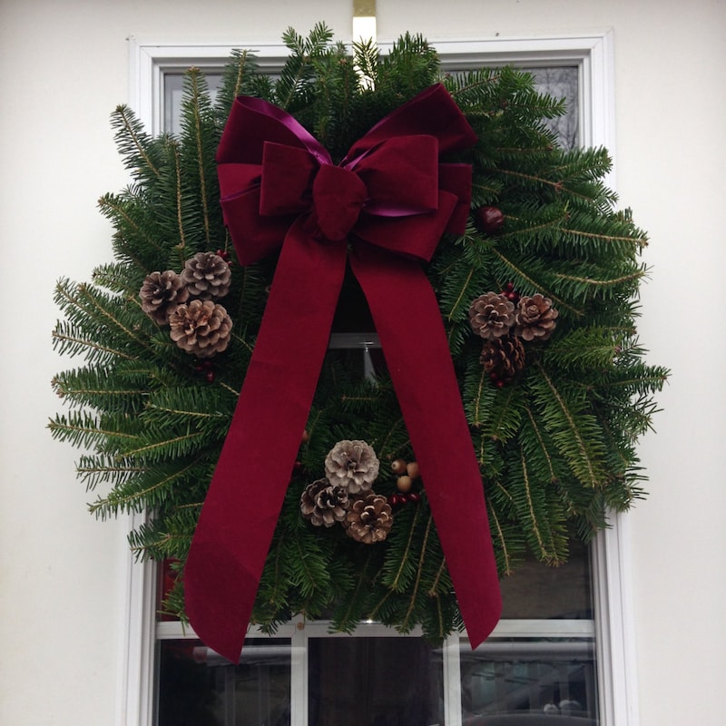 Chestnut Christmas Wreath - Etsy