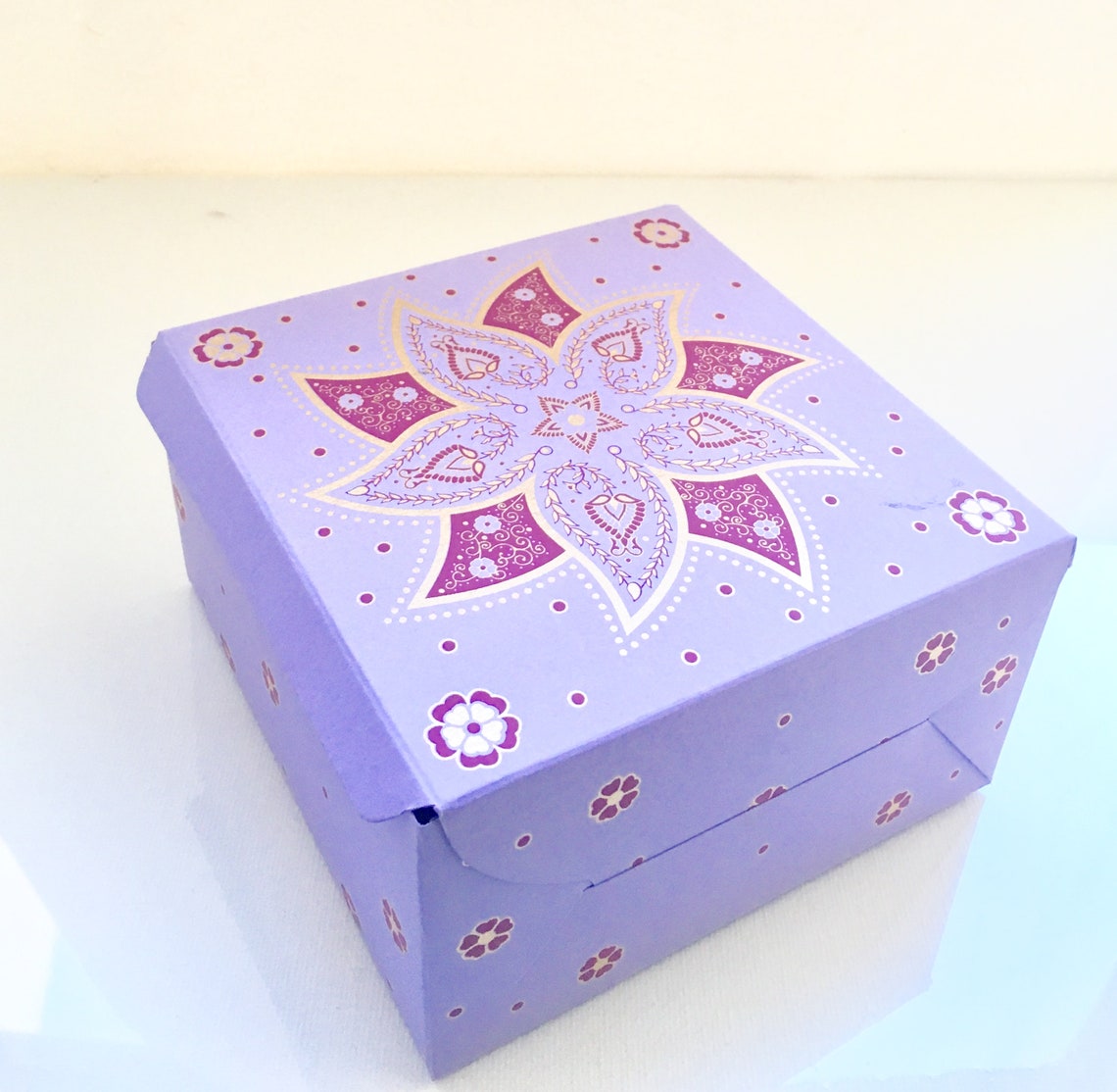 Large Cake Box Wedding Favor Box Indian Wedding Box Cupcake - Etsy