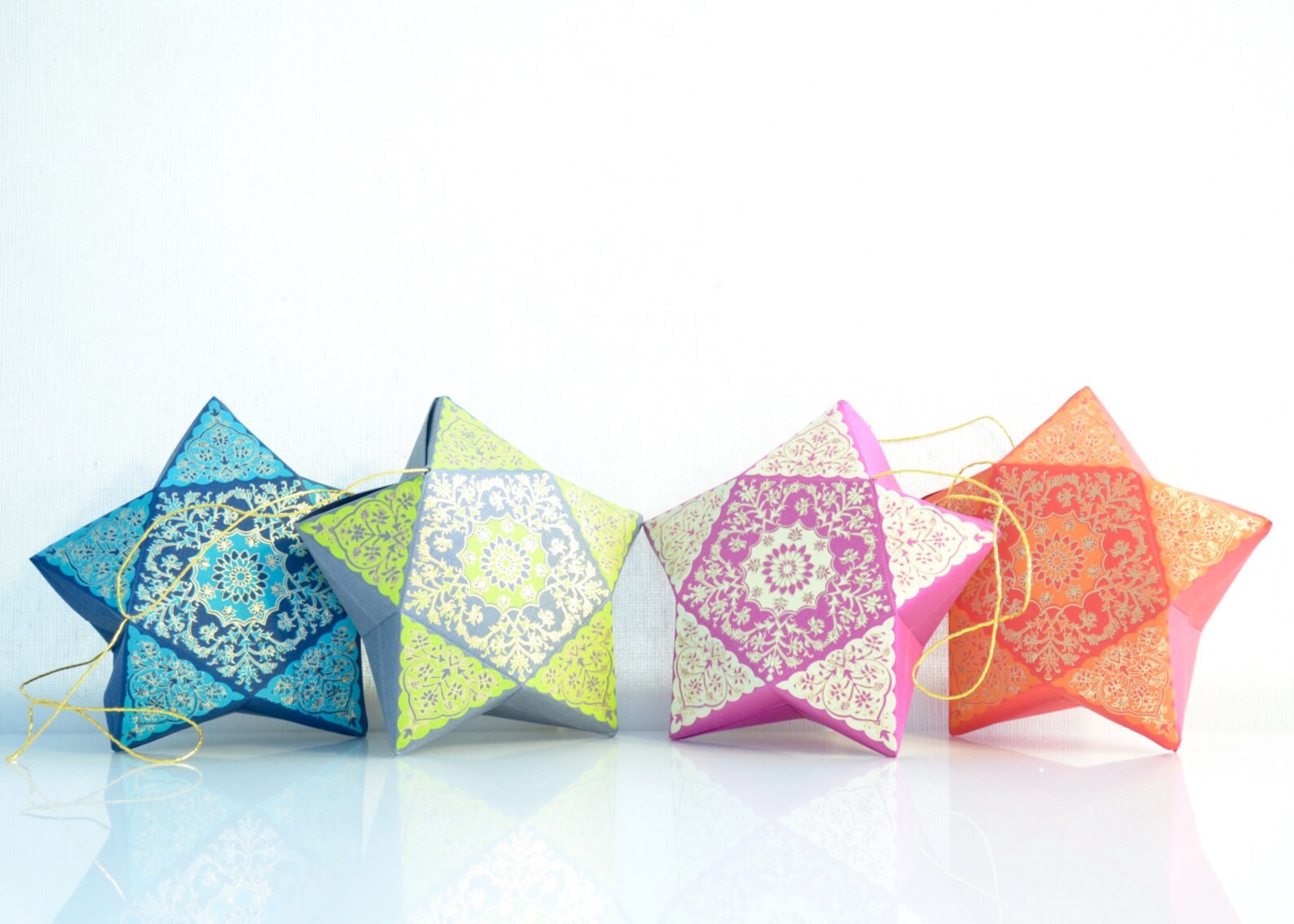 Hanging Star Box, Holiday Ornaments, Star Gift Box, Holiday Decoration ...