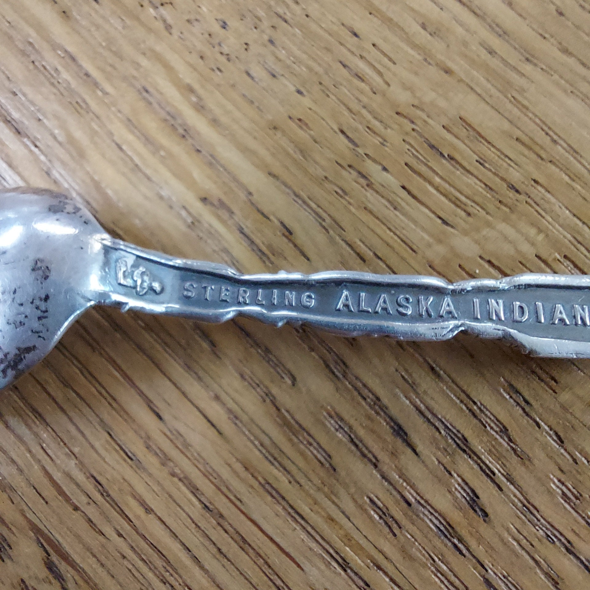 Vintage 1920s-1950s Alaska, Indian, Totem Pole, Sterling Silver ...