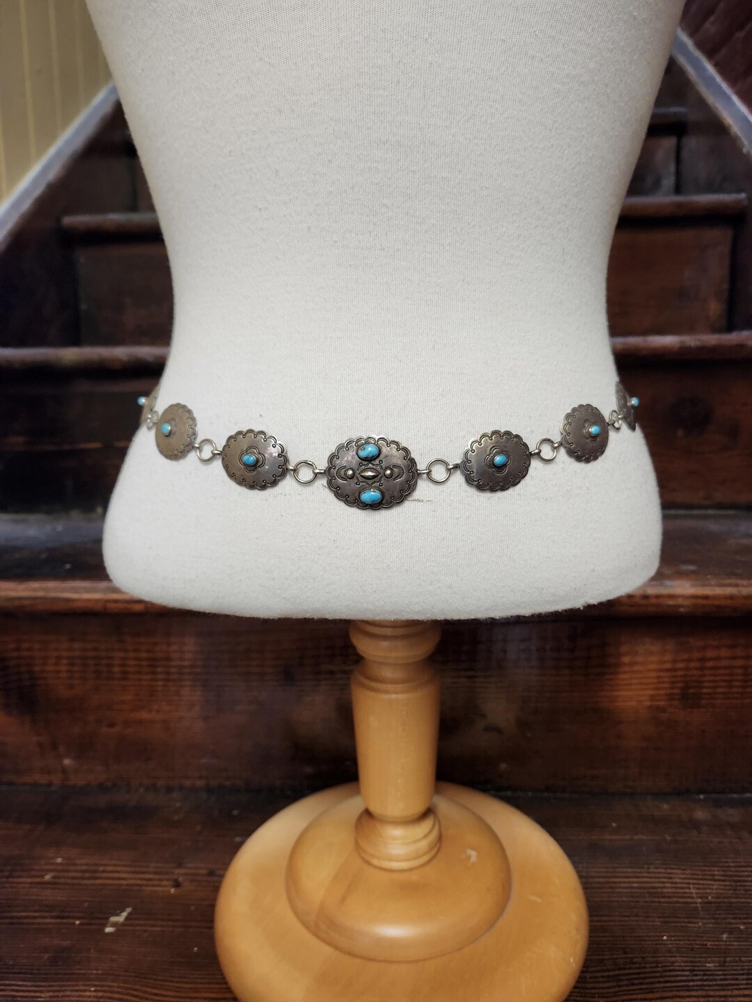 Authentic Vintage 1940s-50s Navajo + Southwestern Sterling Silver and ...