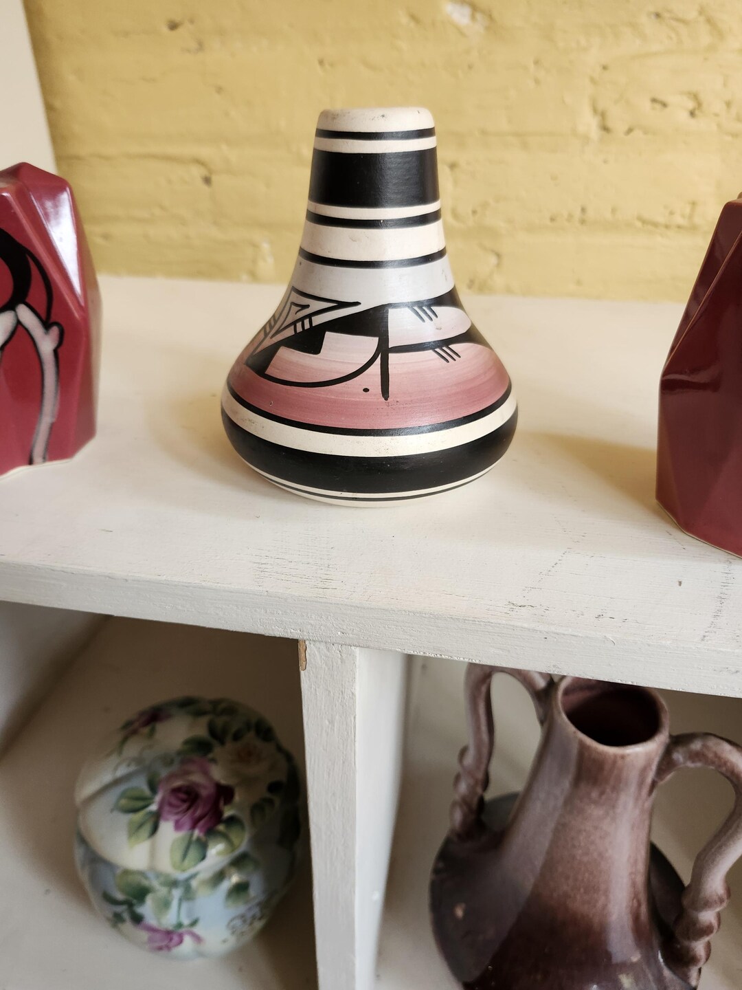 Vintage Pawnee US Native American Pottery Vase , Sioux Pot, Hand ...