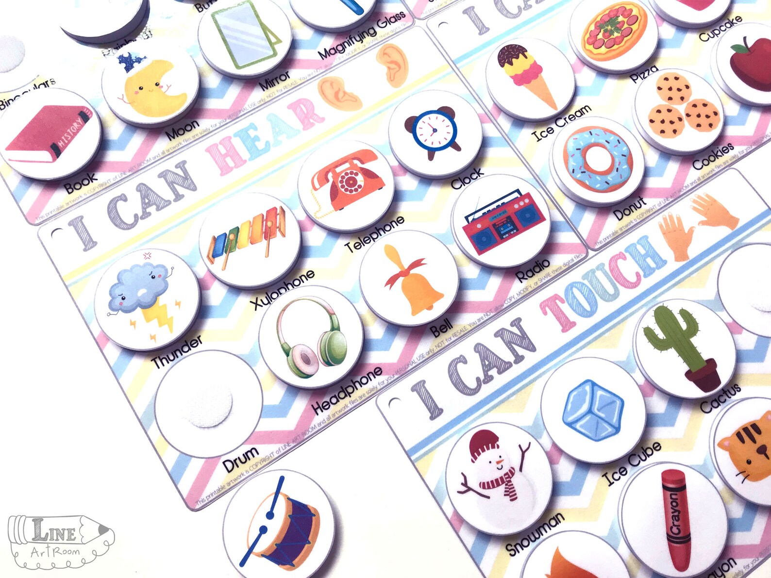 Five Senses Sorting Activity Cards. Body Puzzle. Body Parts Busy Book ...