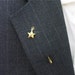 Gold Star Suit Pin Grooms Boutonniere Lapel Stick Pin | Etsy