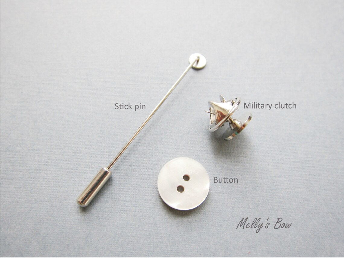 Choose 3 Knot Lapel Pin Men's Lapel Flower | Etsy