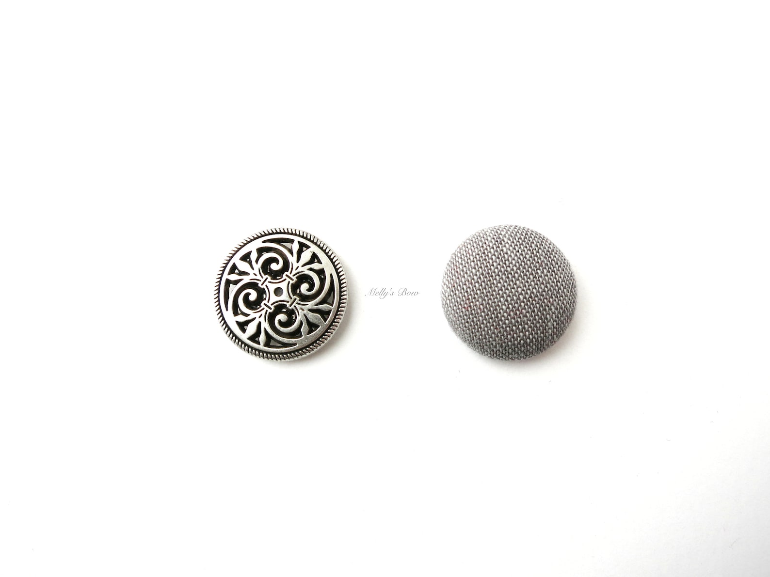Antique Silver Reversible Magnetic Tie Tack Lapel Magnet - Etsy