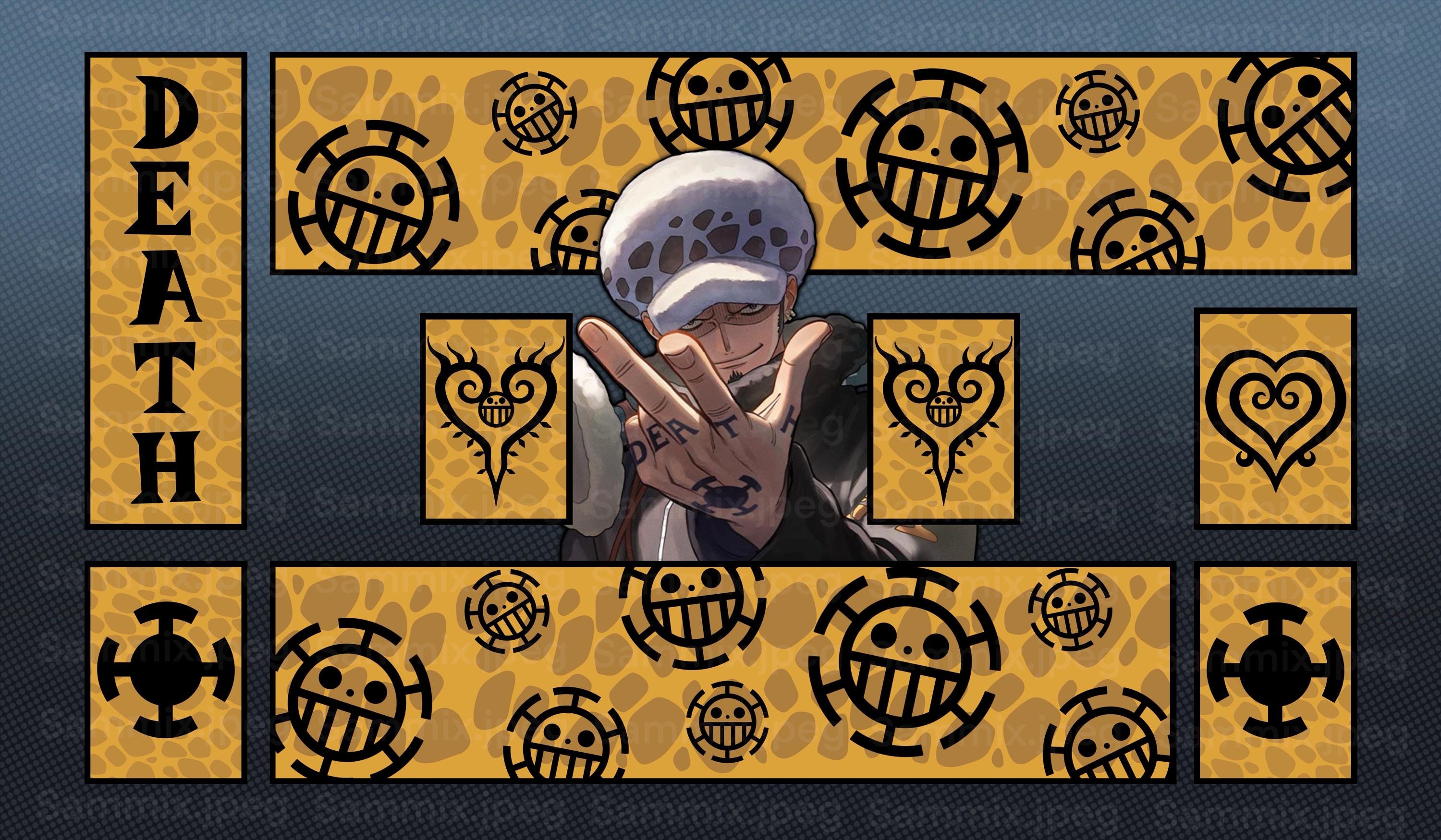 STITCHED EDGES PHYSICAL One Piece Law Tcg Playmat - Etsy