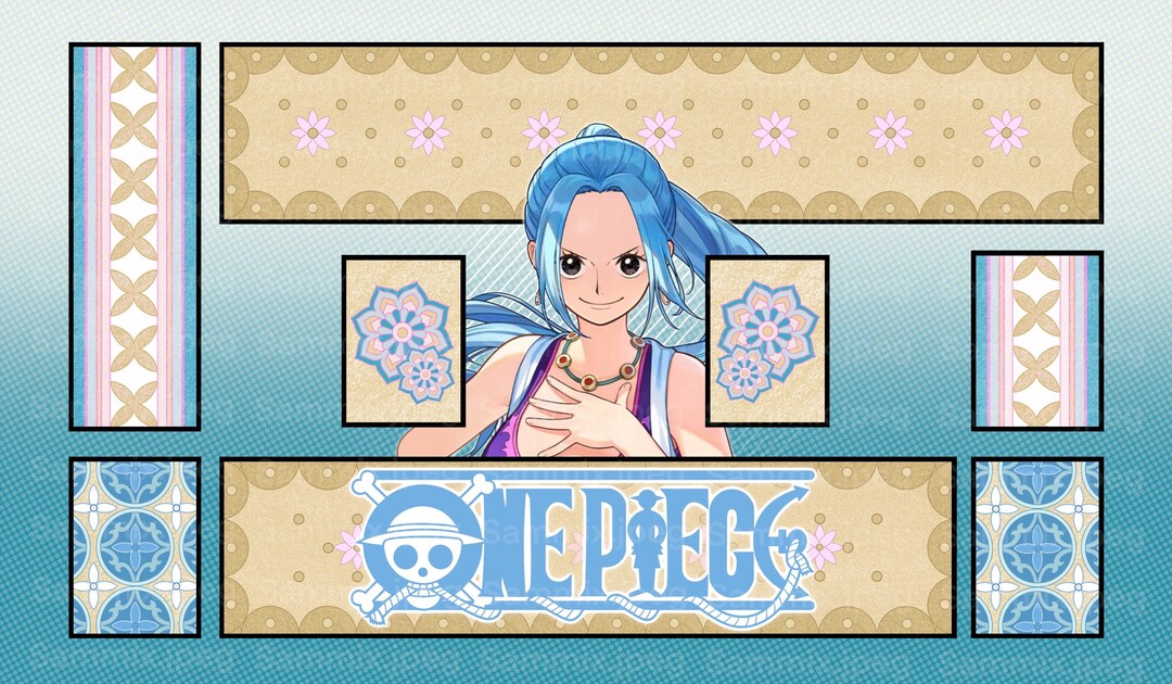 STITCHED EDGES PHYSICAL One Piece Vivi Tcg Playmat - Etsy