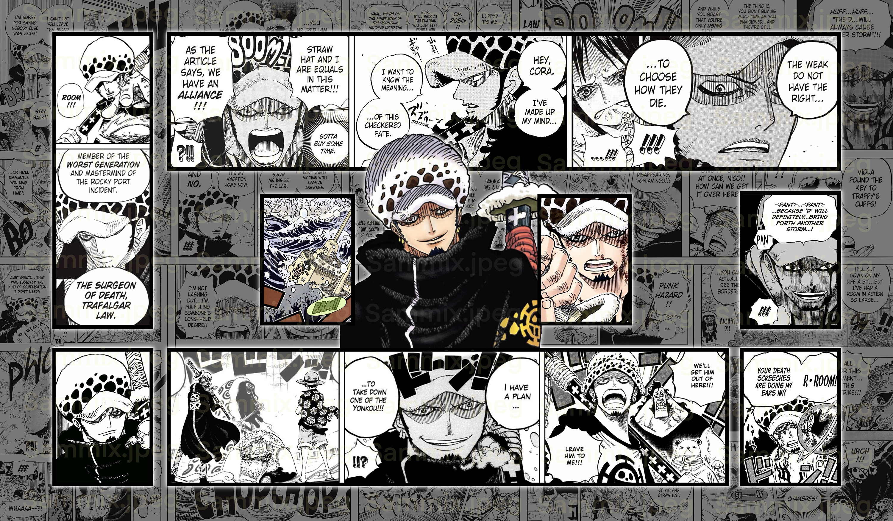 One Piece Trafalgar Law Manga