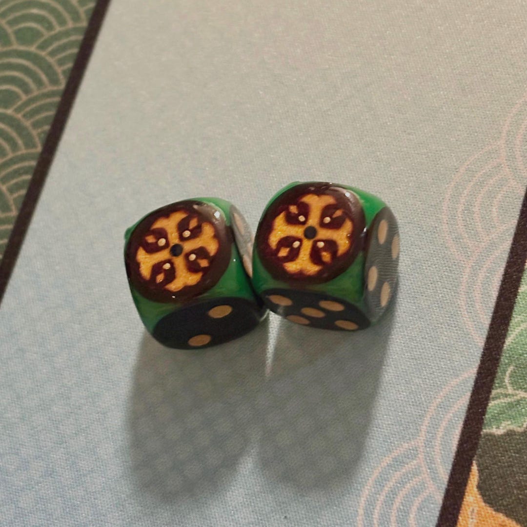 One Piece TCG Mihawk Custom Handmade Dice Pair - Etsy