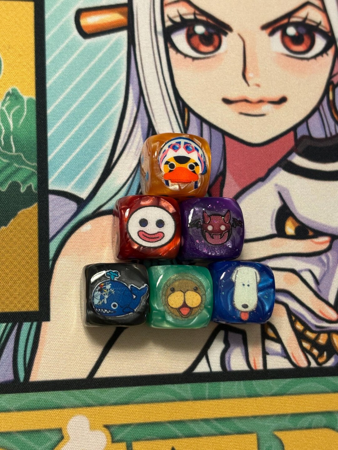 One Piece TCG Lil Guys Custom Handmade Dice - Etsy