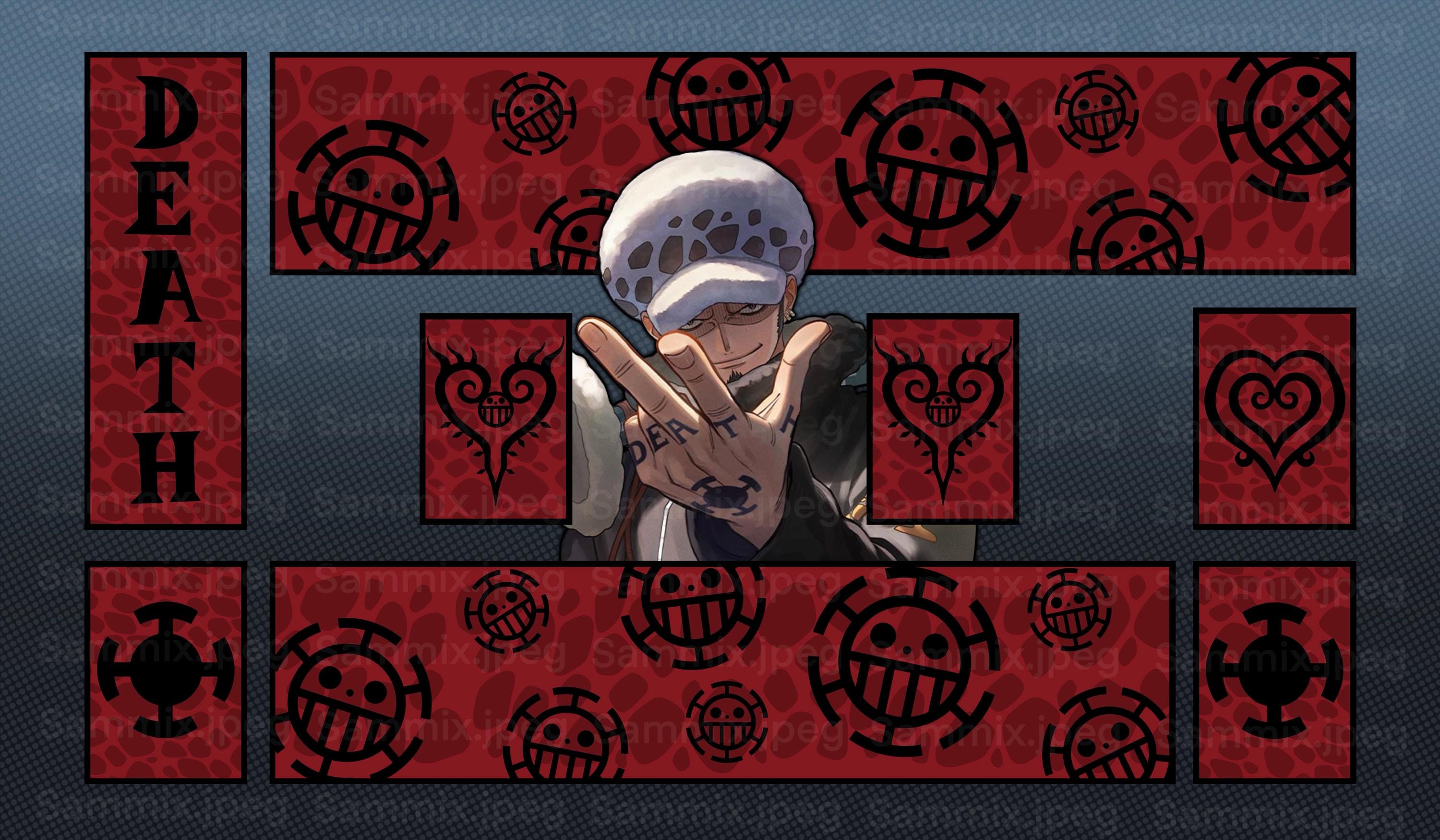 STITCHED EDGES PHYSICAL One Piece Law Tcg Playmat - Etsy