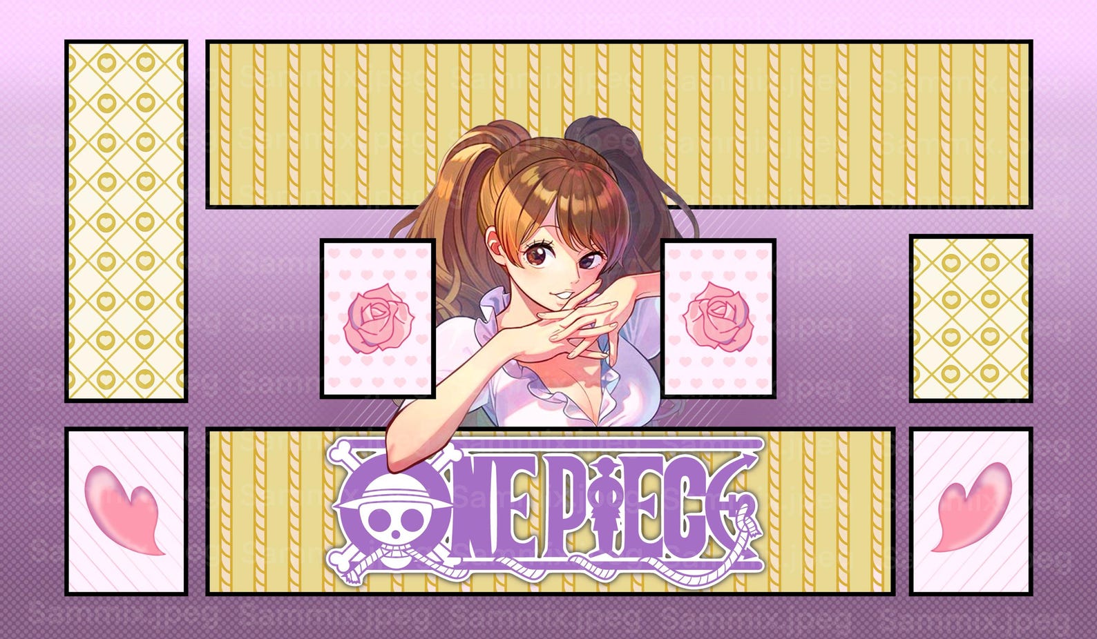 PHYSICAL One Piece Pudding Tcg Playmat - Etsy
