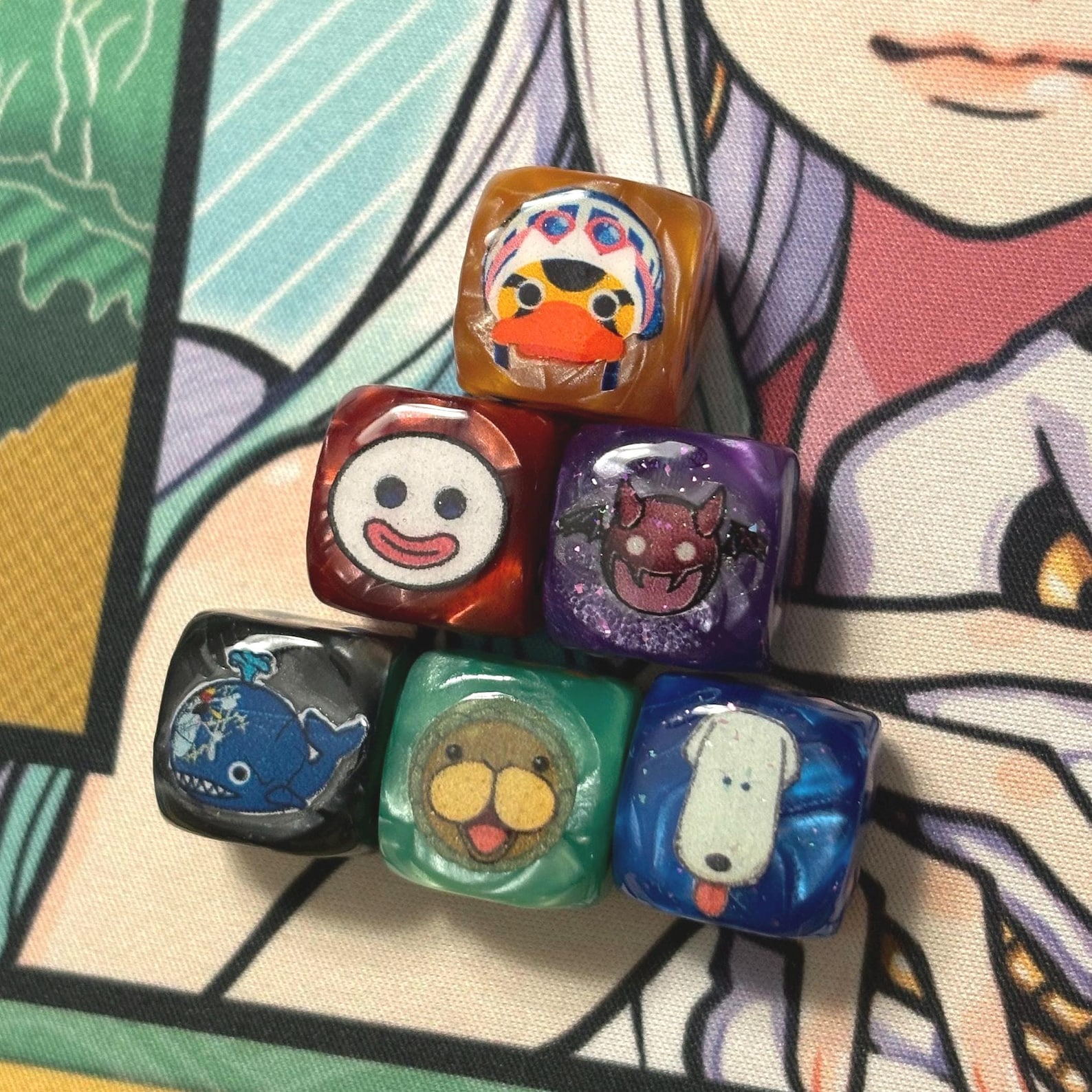 One Piece TCG Lil Guys Custom Handmade Dice - Etsy