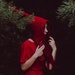 Red Witch Wizard Hat | Gnome Hood | Felted Pointy Hood | MADE TO ORDER ...