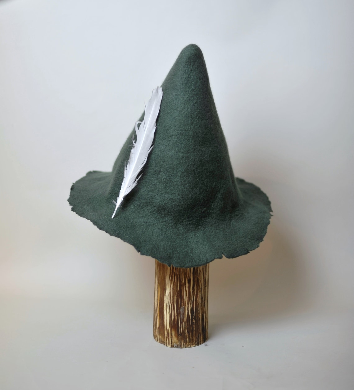 Forest Green Druid Hat | Snufkin Hat | Tom Bombadil's Hat | Snufkin ...
