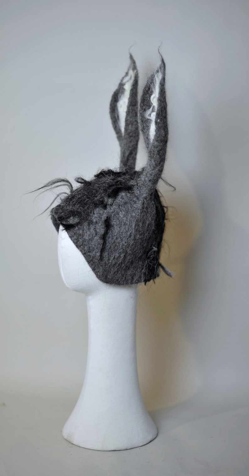 Donkey Hat | Felted Donkey Costume Hat | Donkey Cosplay | Hand Felted ...
