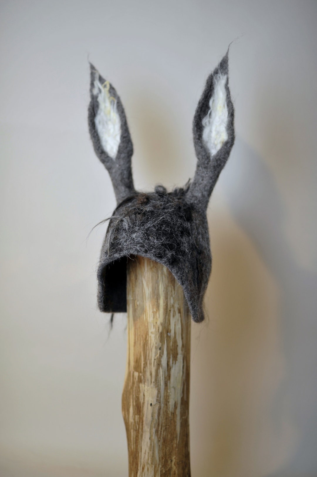 Donkey Hat | Felted Donkey Costume Hat | Donkey Cosplay | Hand Felted ...
