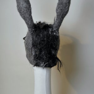 Donkey Hat | Felted Donkey Costume Hat | Donkey Cosplay | Hand Felted ...
