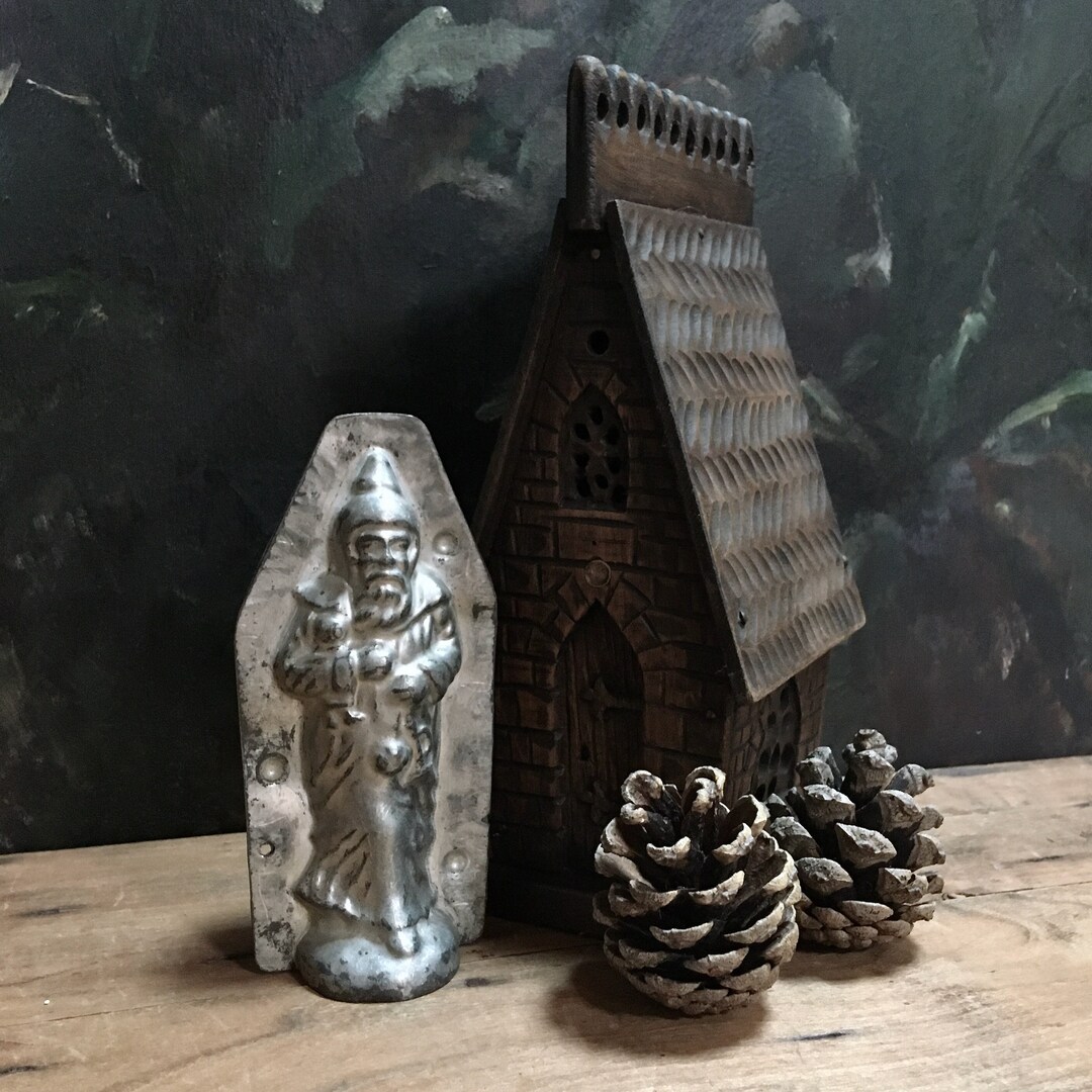 Antique Matfer France Père Noël With Toys Chocolate Mold C1920 - Etsy