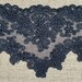 Vintage French Lace Rococo Details Flowers Shells 140cm Length Slate ...