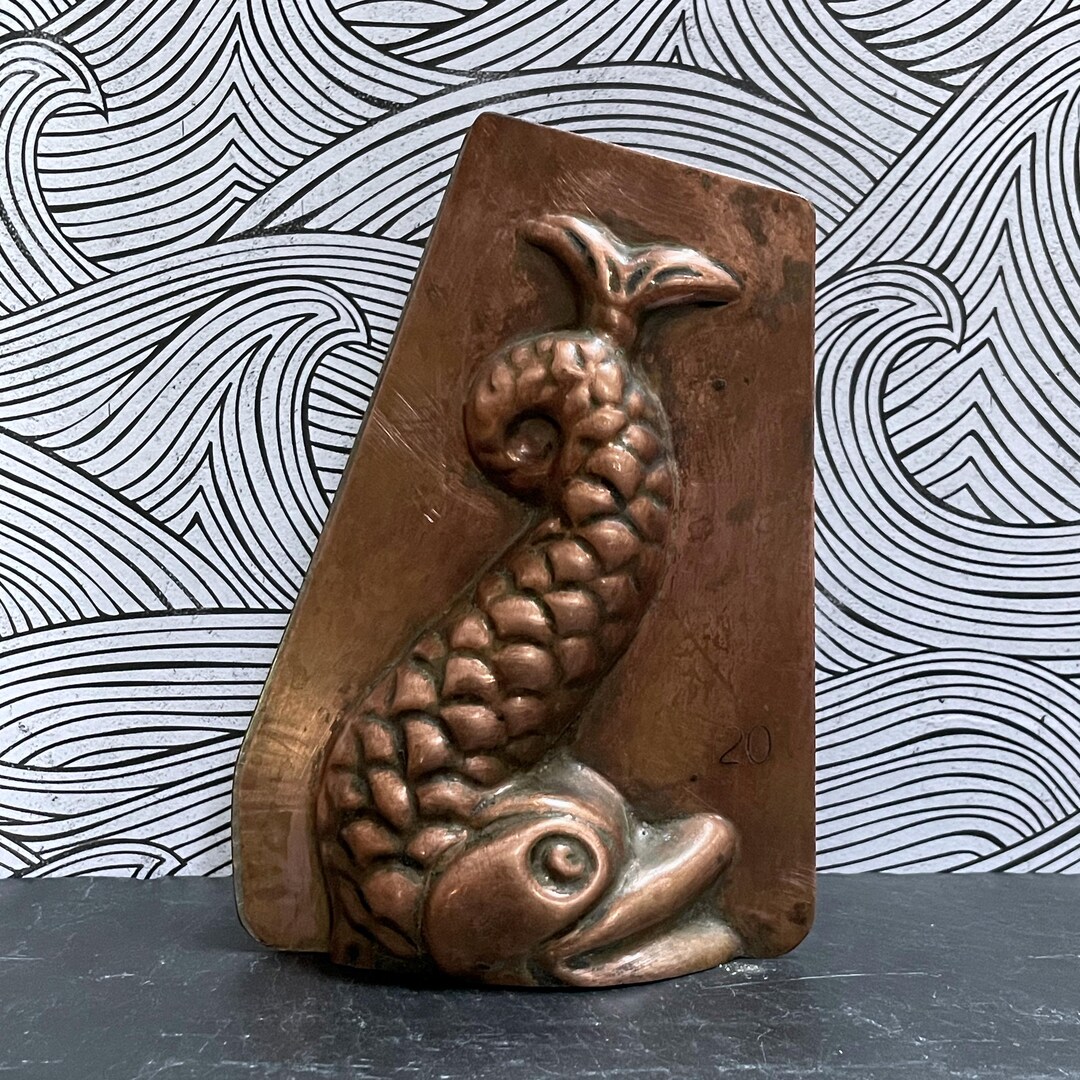 Antique Matfer France Dolphin Chocolate or Marzipan Mould, C1930 ...