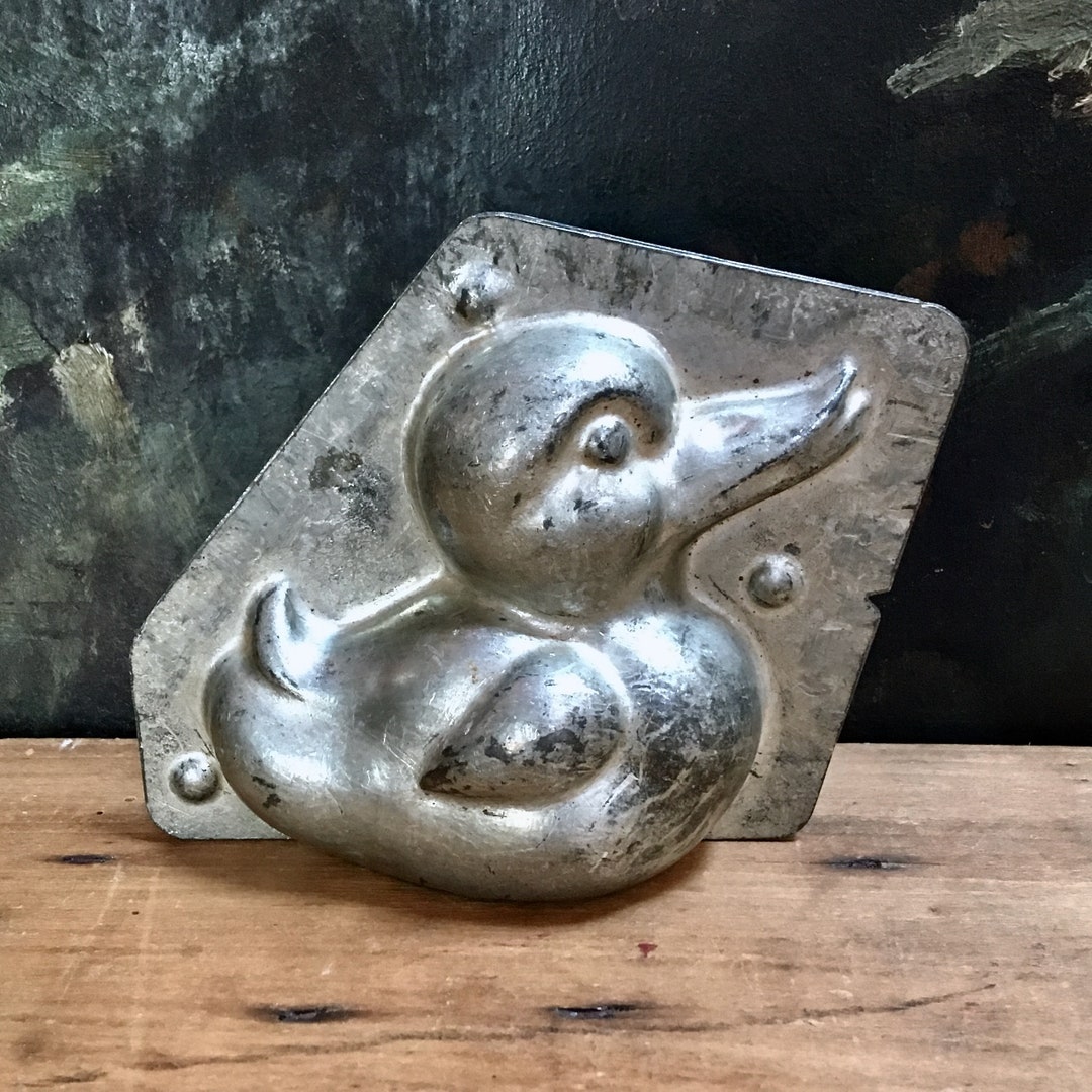 Vintage French Duckling Chocolate Mold, Early to Mid 20th Century ...