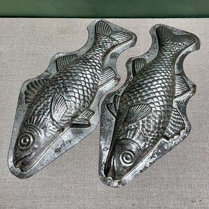 Antique French Fish Chocolate Mold Early 20thc Collectible (letang ...