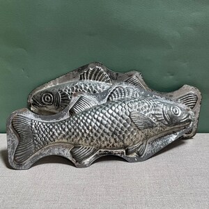 Antique French Fish Chocolate Mold Early 20thc Collectible (letang ...
