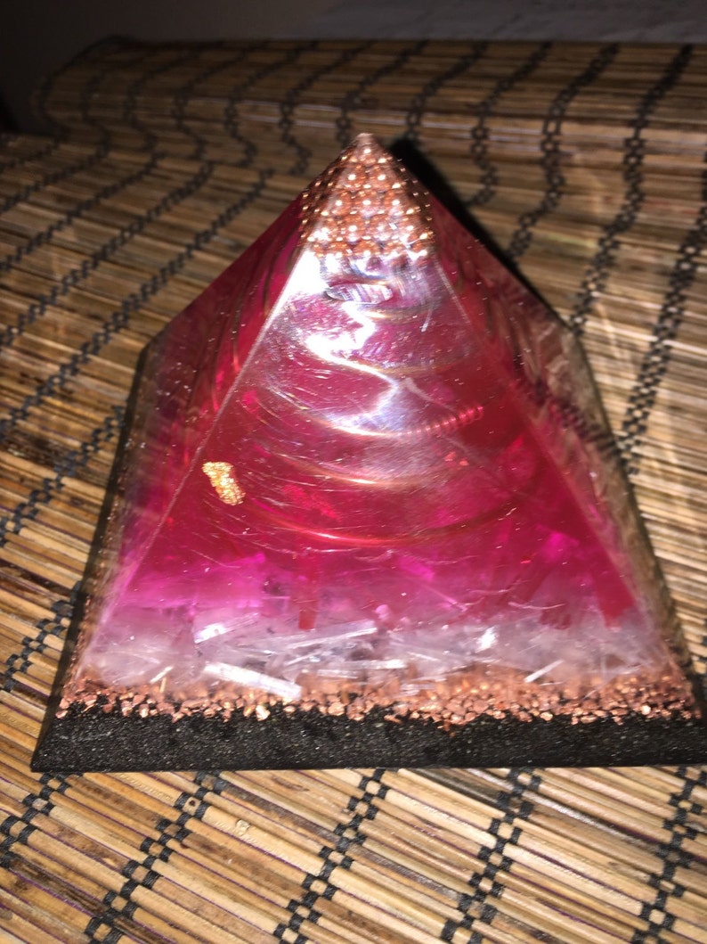 Large Orgone Pyramid Anti Stress Generator ASG With - Etsy